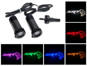 SRT Hellcat LED Door Puddle Light Kit - Multiple Colors | Flashtech